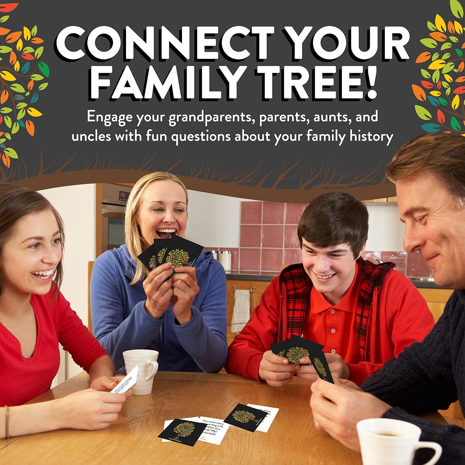 101 Family Tree Conversation Cards for Meaningful Memories & Deeper Co ...