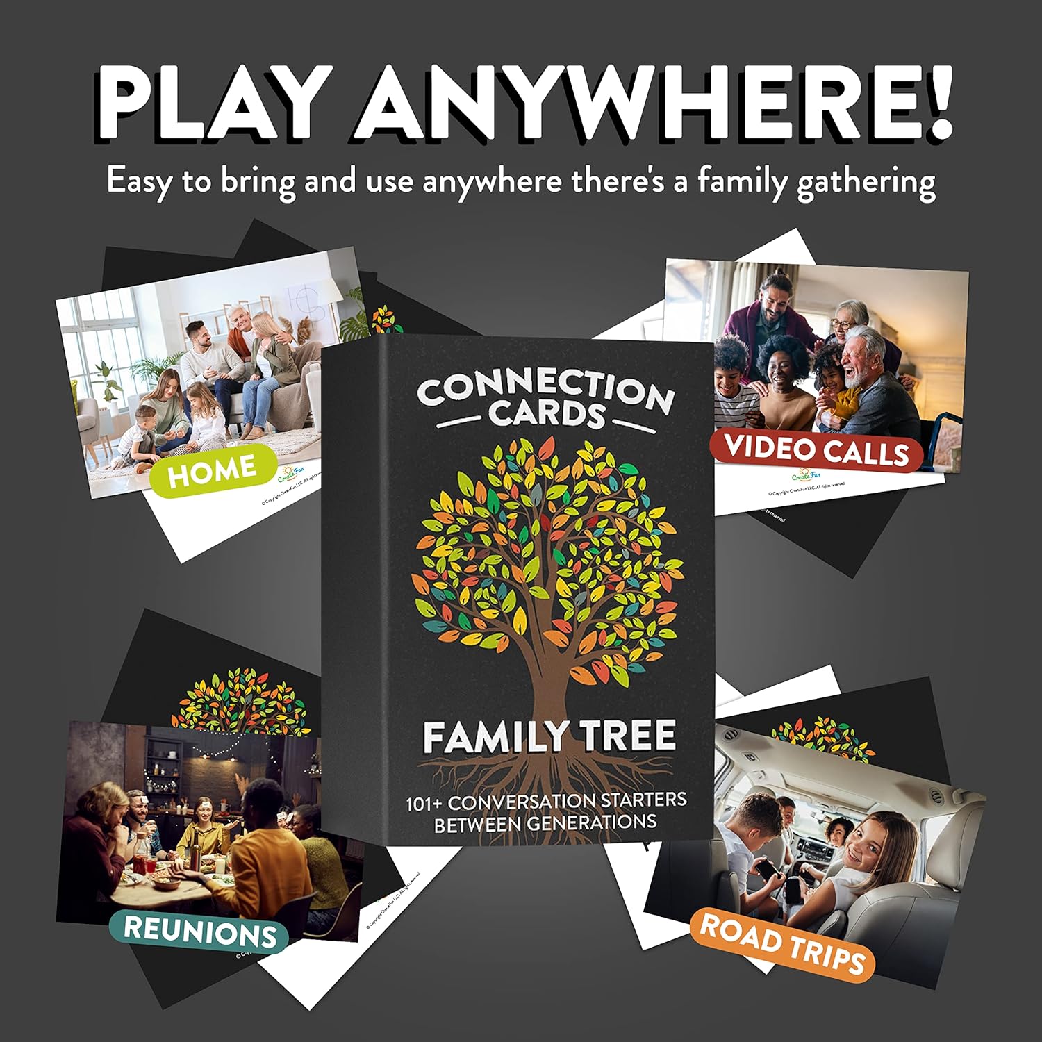 101 Family Tree Conversation Cards for Meaningful Memories & Deeper Co ...