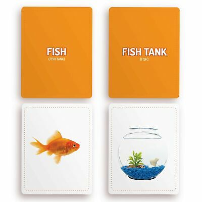 Go Together Flash Cards by CreateFun | 50 Matching Photo Cards | for P ...