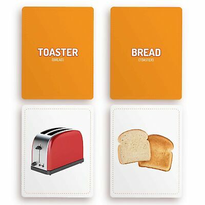Go Together Flash Cards by CreateFun | 50 Matching Photo Cards | for P ...